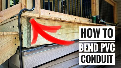 How To Bend Pvc Conduit Youtube