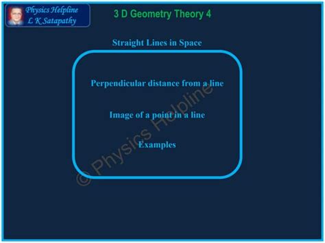 3d Geometry Theory 4 Ppt