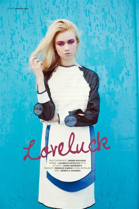 D1 Model Management Annabelle For Zeum Magazine By Sophie Mayanne