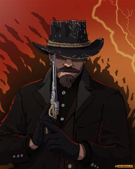 Arthur Wants Vendetta Arthur Morgan Fan Art Reddeadredemption