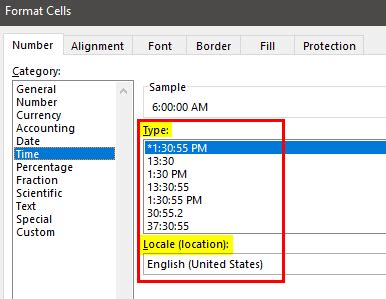 How To Apply Time Formatting In Excel Step By Step Example