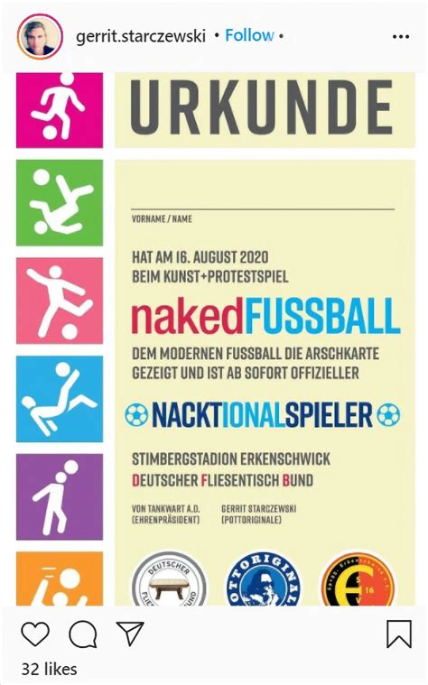 German Football Team Naked To Protest Commercialisation