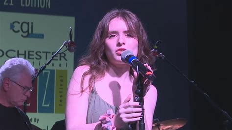 Rochesters Own Brianna Collichio Shines At Jazz Festival Event