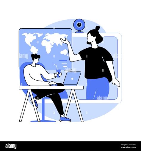 Online Tutoring App And Software Abstract Concept Vector Illustration Stock Vector Image And Art