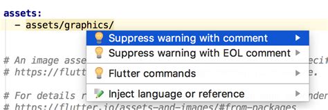 inspect assets not exists in pubspec yaml is not correct · issue 2384