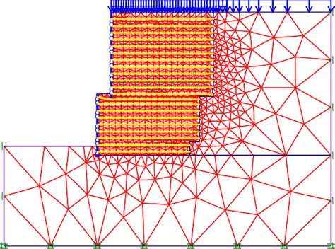 The Geometry Of The Finite Element Model Consisted Of 1319 Elements