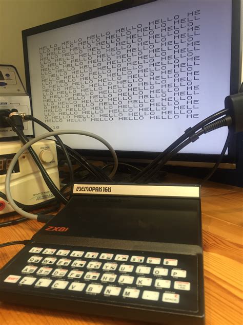 Fixing A Poorly ZX81 L Break Into Program 0 1