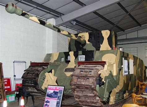 Tog 2 British Heavy Tank Net Maquettes