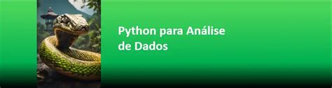 Python Para Análise De Dados