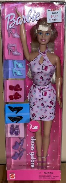 Barbie Shoes Galore Vintage Mattel 1994 £3864 Picclick Uk