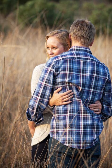 Young Couple In Love Outdoorcouple Huggingyoung Beautiful Couple In
