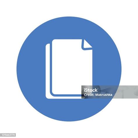 문서 아이콘입니다 플랫 파일 아이콘입니다 사무실 관리 아이콘입니다 플랫 디자인의 파일입니다 벡터 Eps 10 개념에 대한 스톡