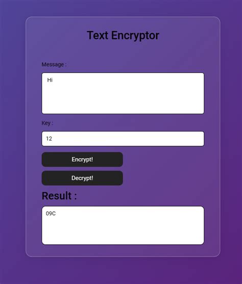 Github Z Rogoku Text Encrypt Decrypt A Simple Text Encryptor And