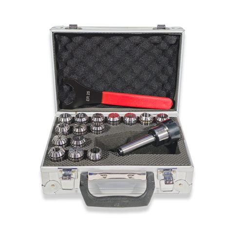 2mt Er25 Collet Chuck Collets And Spanner In Fitted Box 1 16mm Myford Lathe Size Myford Tools