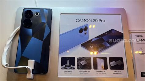 Spesifikasi Dan Harga Tecno Camon 20 Pro Yang Resmi Masuk Indonesia