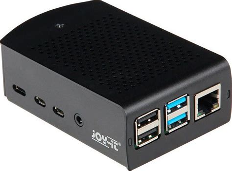 Joy It Pc Gehäuse Aluminiumgehäuse Für Raspberry Pi 4 B Online Kaufen