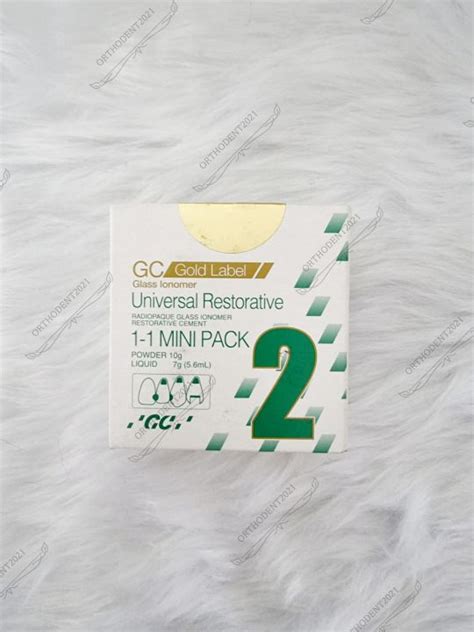 Fuji 2 Universal Restorative Cement Mini Pack Lazada Ph