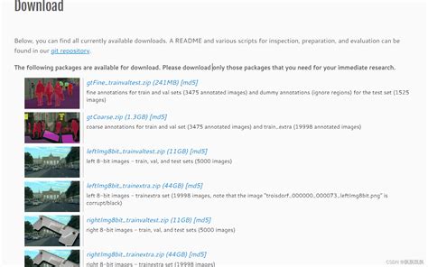 Linux系统如何下载CityScape KITTI STEP数据集 cityscapes数据集下载 CSDN博客