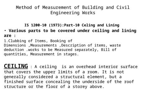 PPTX Ceiling And Measurement DOKUMEN TIPS