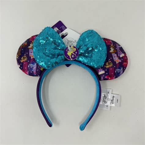 Disney Accessories Disney Parks Joey Chou Park Icons Attractions Tinkerbell Minnie Nwt