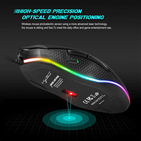 Mini Led Ergonomic Single Hand Game Keyboard Mou Vicedeal
