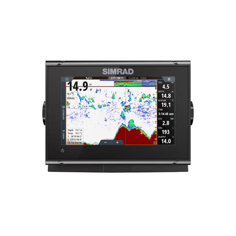 Simrad Go7 Xsr Multifunction Display With Totalscan Transducer