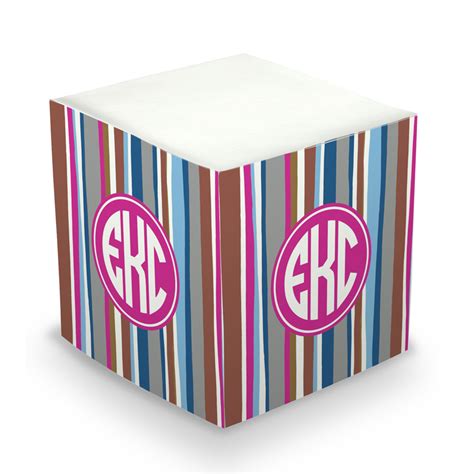 Personalized Memo Cubes From Dann Fun And Fabulous Names Or Monogram