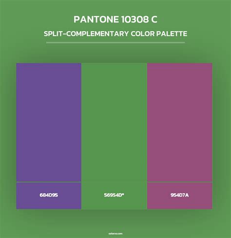 Pantone 10308 C Color Palettes