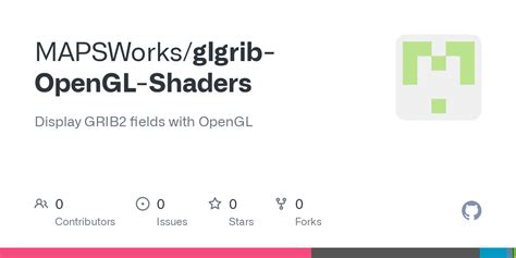 Glgrib OpenGL Shaders Shapefile List At Master MAPSWorks Glgrib OpenGL Shaders GitHub