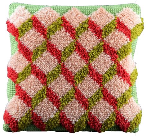 Kussen Kruissteek Knoop Kubussen Borduurpakket Pako
