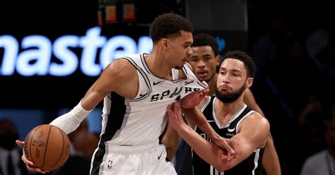 NBA Brooklyn Enfonce Les Spurs De Wembanyama Auteur De Points