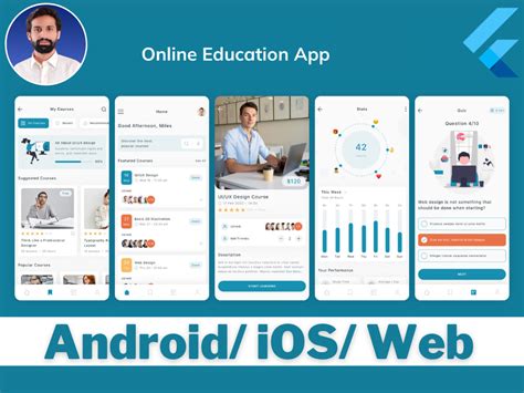 Education App Flutter Learn Online Course Skills Hybride Mobile App Upwork