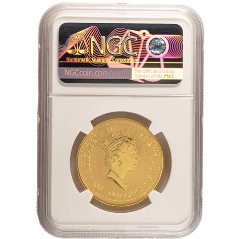 1997 1 Oz Gold Australian Lunar Ox Coins Ngc Ms70 ™