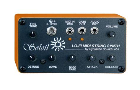 table top midi string synth