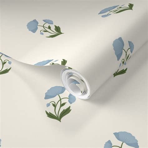 Pia Blue Wallpaper Wallpaper Blue Wallpapers Vintage Farmhouse