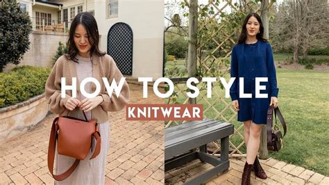 how to style different knitwear fall autumn outfit ideas styling