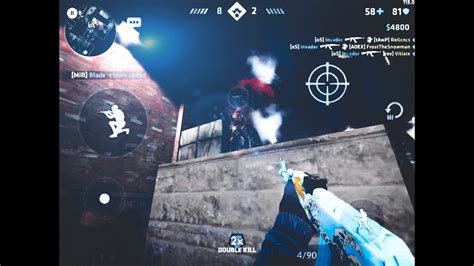 Critical Ops Fastest One Tap Flick 1v3 Sniper Clutch Vs Excl
