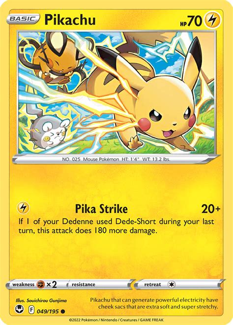 Pikachu · Silver Tempest Sit 049 ‹ Pkmncards
