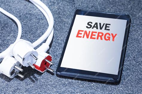 Premium Photo Energy Savings With Turning Off Electrical Appliances