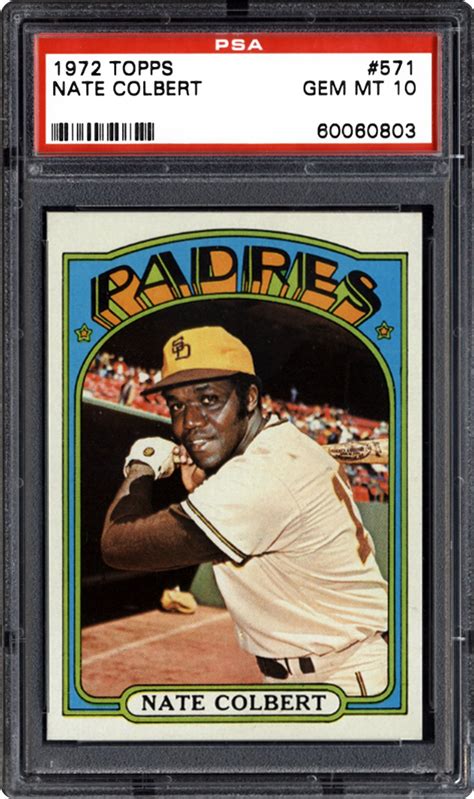 Topps Nate Colbert PSA CardFacts