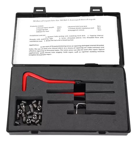 Kit De Reparo De Roscas Tap 30 Unidades Broca Torcida De A