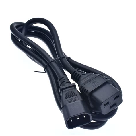 1 8m 3 1 5mm C14 C19 Iec320 C14 수 플러그 C19 암 소켓 전원 연장 케이블 코드 전원 어댑터 와이어
