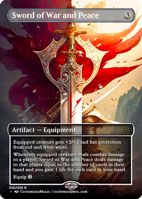 Sword Of War And Peace