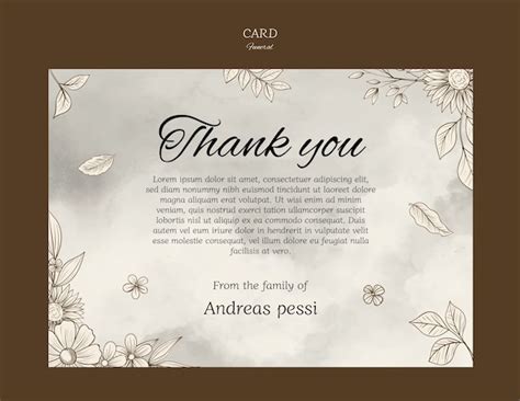 장례식 템플릿 디자인 무료 Psd 파일