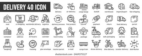 물류 Icons 186971개가 넘는 로열티 프리 라이선스 대상 스톡 벡터 및 벡터 아트 Shutterstock