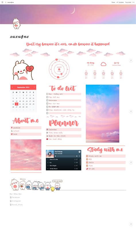 Notion Việt Nam Notion Setup Template