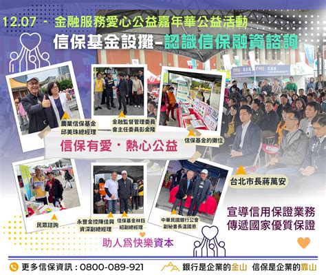 財團法人中小企業信用保證基金 127 信保基金 響應 金融總會 與 臺北市政府