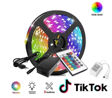 Cinta Led Rgb Metros Con Efectos Appolo Viracel