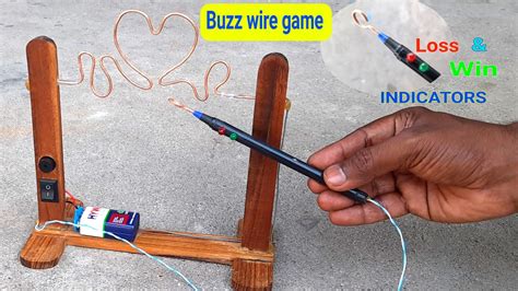 Making A DIY Buzz Wire Game Diy Latest Buzz Game Next Level Diy