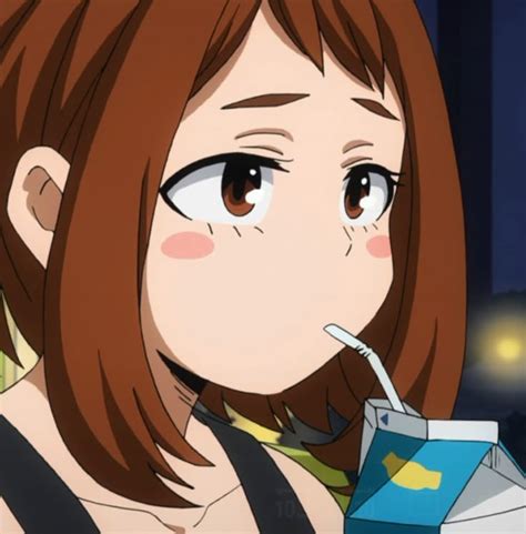 Ochako Uraraka Pixel Art Characters Aesthetic Anime Anime